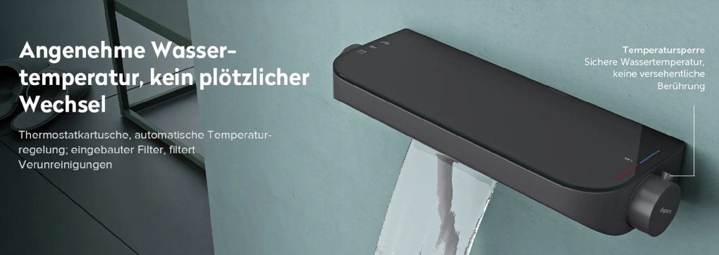 design vanová baterie DOPORRO 4 - šedá