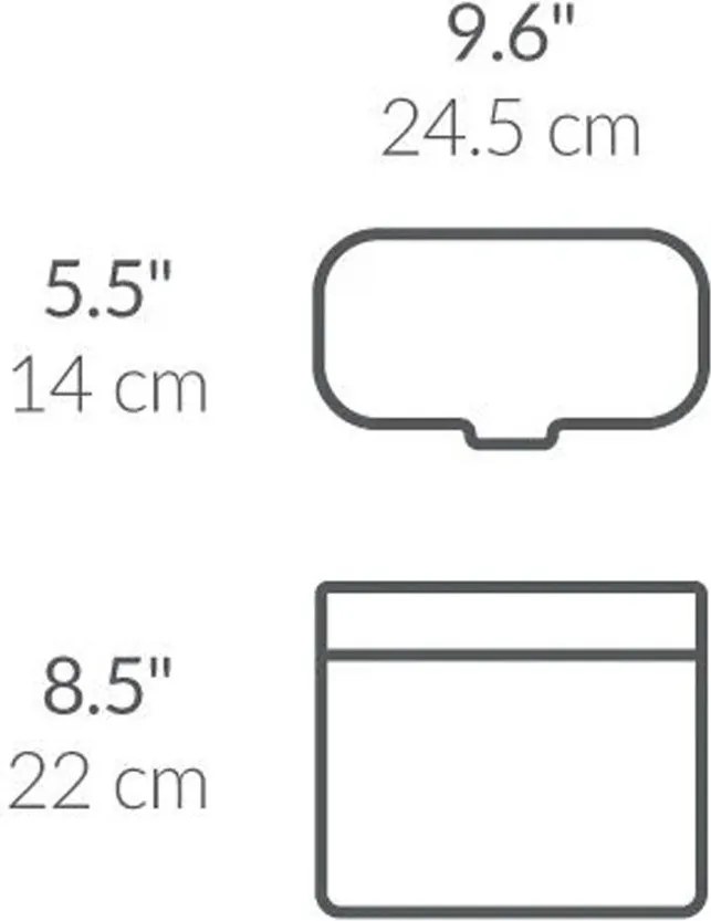 Nádoba na kompostovatelný odpad v matně zlaté barvě 4 l – simplehuman