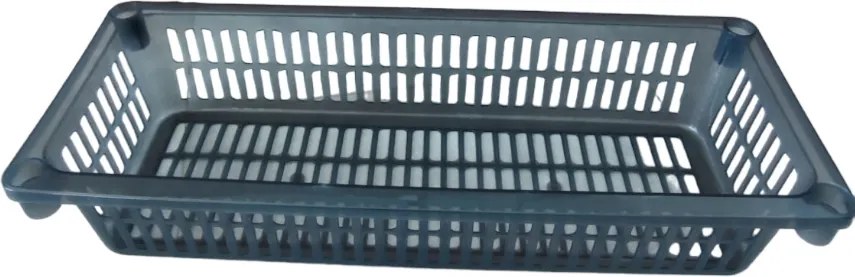 Orion Úložný koš, box a organizér extra hluboký 50cm x 20cm INVA, kouřový