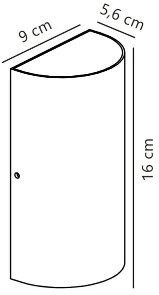 Nordlux - LED Venkovní nástěnné svítidlo ROLD LED/10,5W/230V IP54 černá