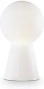 Stolní lampička Ideal Lux Birillo TL1 small bianco 000268 bílá 17.5cm