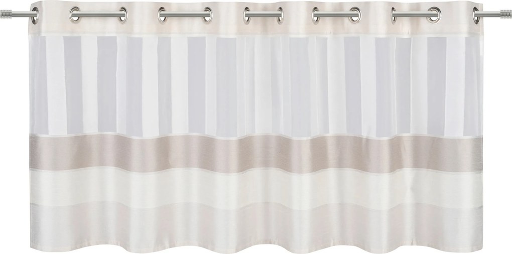 XXXLutz ZÁCLONA KRÁTKÁ, poloprůhledné, 140/50 cm Esposa - Záclony - 004181000401
