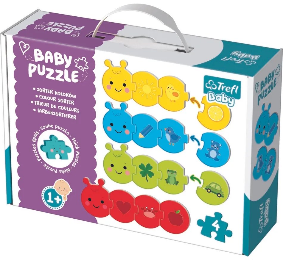 Puzzle TREFL Baby Barvy 4x4 dílky