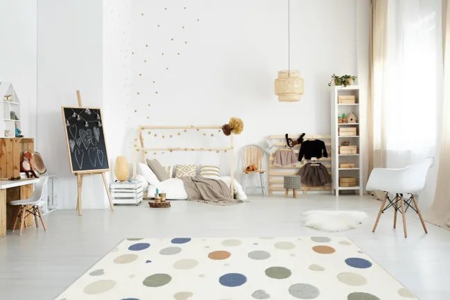 Koberec Esme Kids C5648A bílý/krémový
