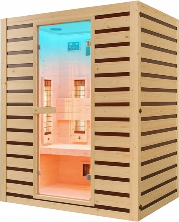 BPS-koupelny Infrasauna Relax HYD-6713 153x110, 2-3 osoby