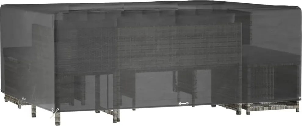 Plachta na zahradní nábytek s 16 očky 300x250x90 cm obdélníková 319306