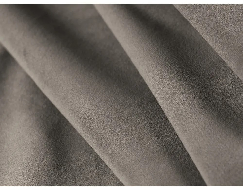 Světle šedá čalouněná dvoulůžková postel s úložným prostorem s roštem 160x200 cm Bali – Cosmopolitan Design