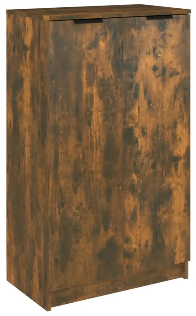 Botník kouřový dub 59 x 35 x 100 cm kompozitní dřevo - Default Title