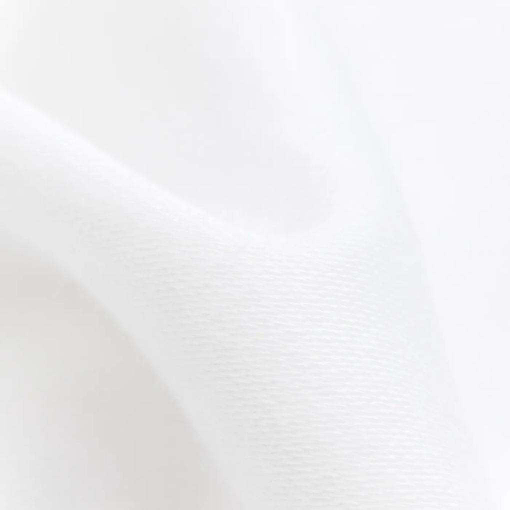 MARIELI Aurora - Bílý povlak na polštář z bavlněného perkálu Velikost polštáře: 70 x 90 cm