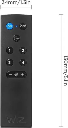 SADA 2x LED RGBW Stmívatelná žárovka A60 E27/9W/230V 2200-6500K Wi-Fi + DO - WiZ