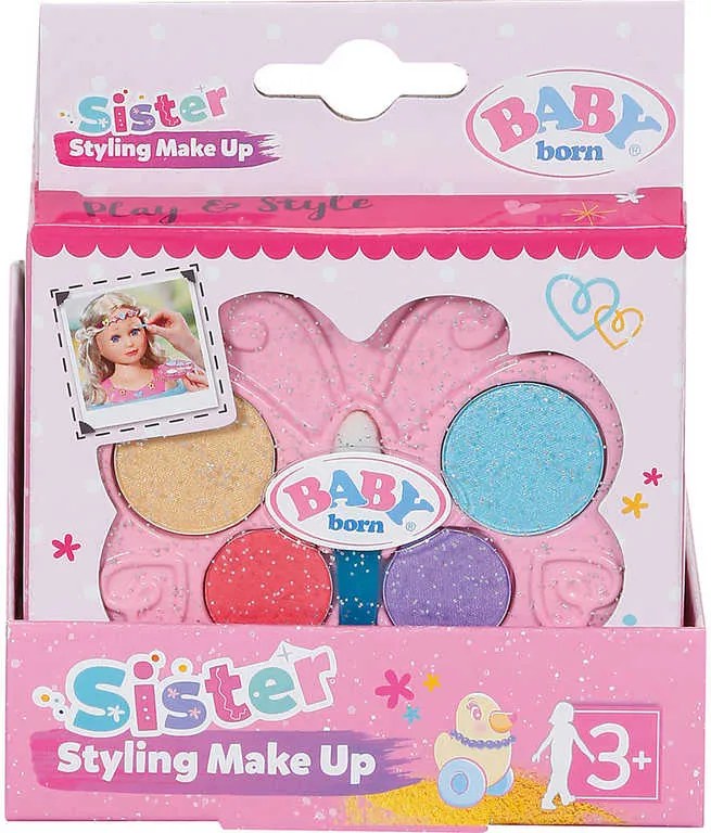 ZAPF CREATION BABY BORN Make up dětský Starší sestřička 12828724