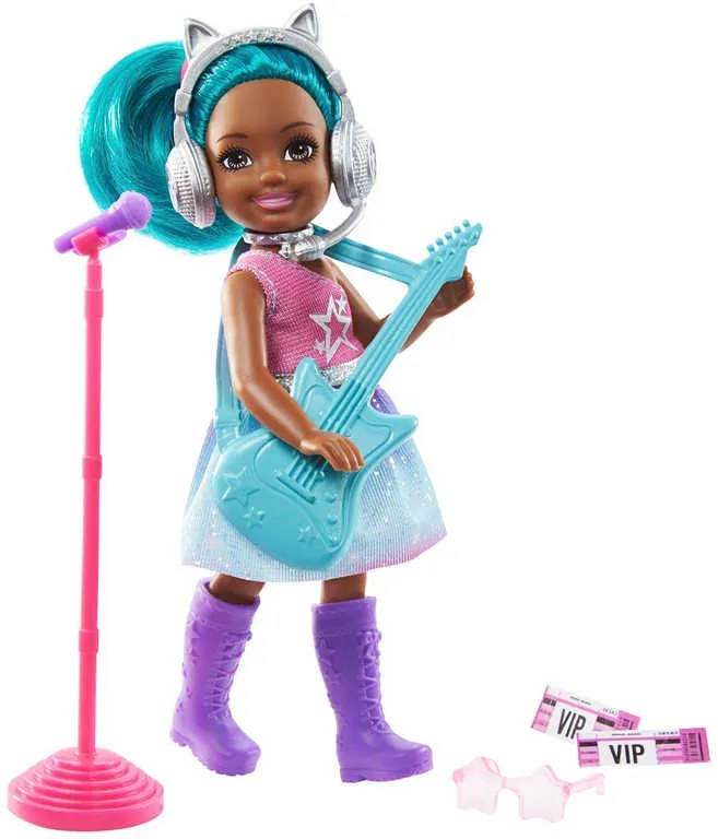 MATTEL BRB Barbie Chelsea povolání set panenka s doplňky 5 druhů 25gtn86