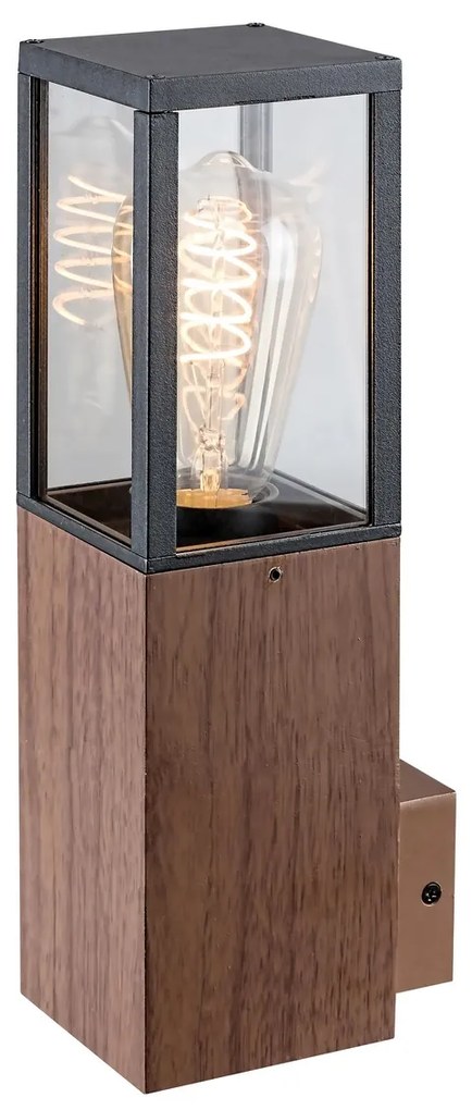 Rabalux 7195 venkovní nástěnná lampa s dřevěnými  prvky Wales