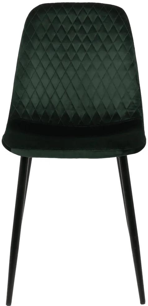 Bhm germany Jídelní židle Giverny, samet, zelená