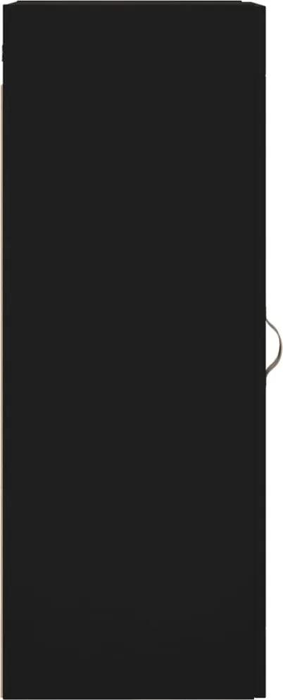 vidaXL Nástěnná skříňka 34,5 x 34 x 90 cm [828885] Barva: Černá