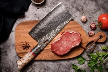 Prémiový kuchyňský nůž PEDWIFE 7.5" 103 vrstev damaškové oceli