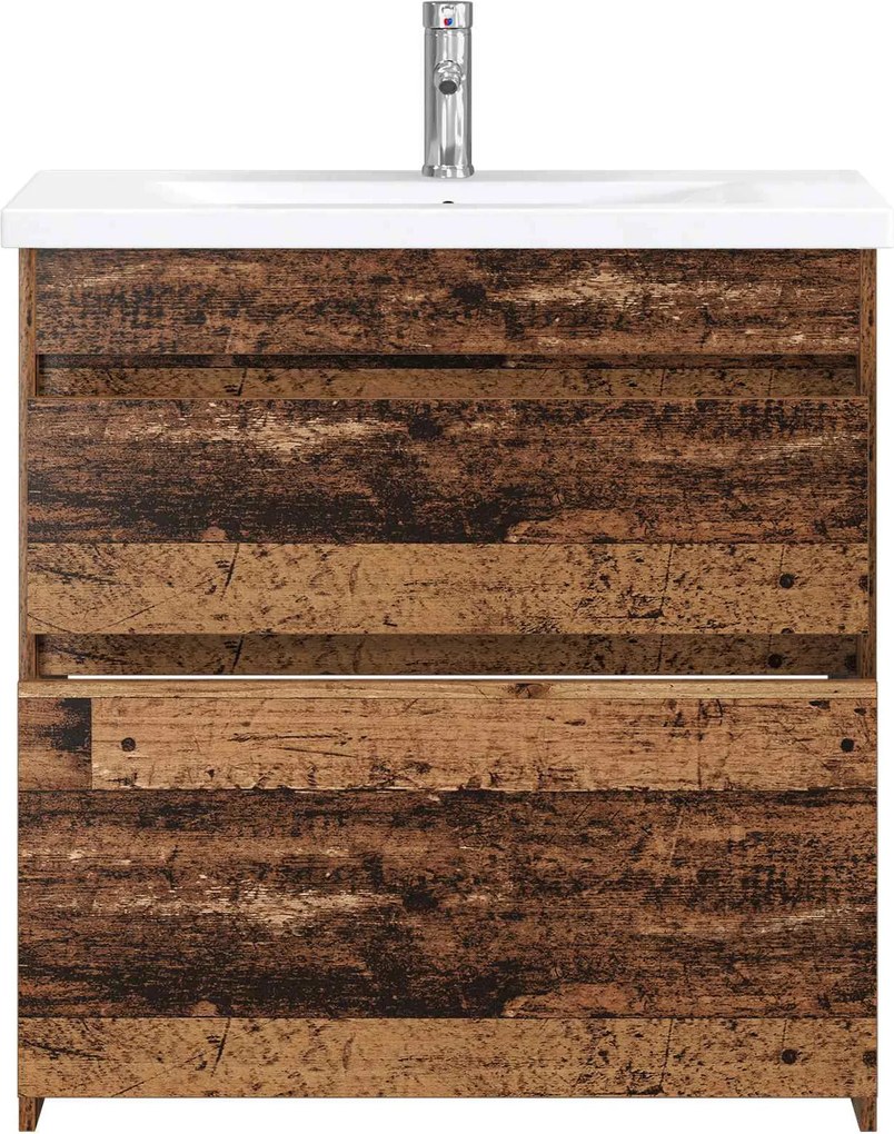 Sada koupelnového nábytku Staré dřevo 81 x 40 x 84,5 cm 3404272