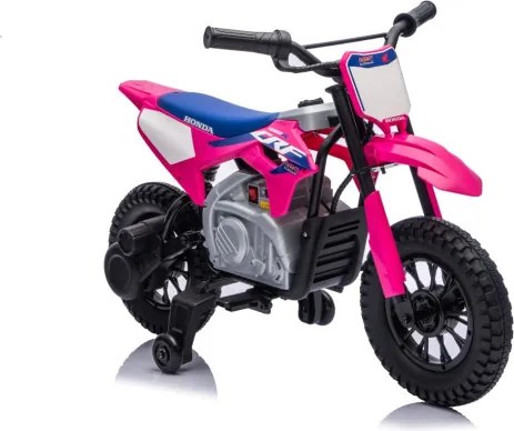 Elektrická motorka HONDA CFR450R růžová