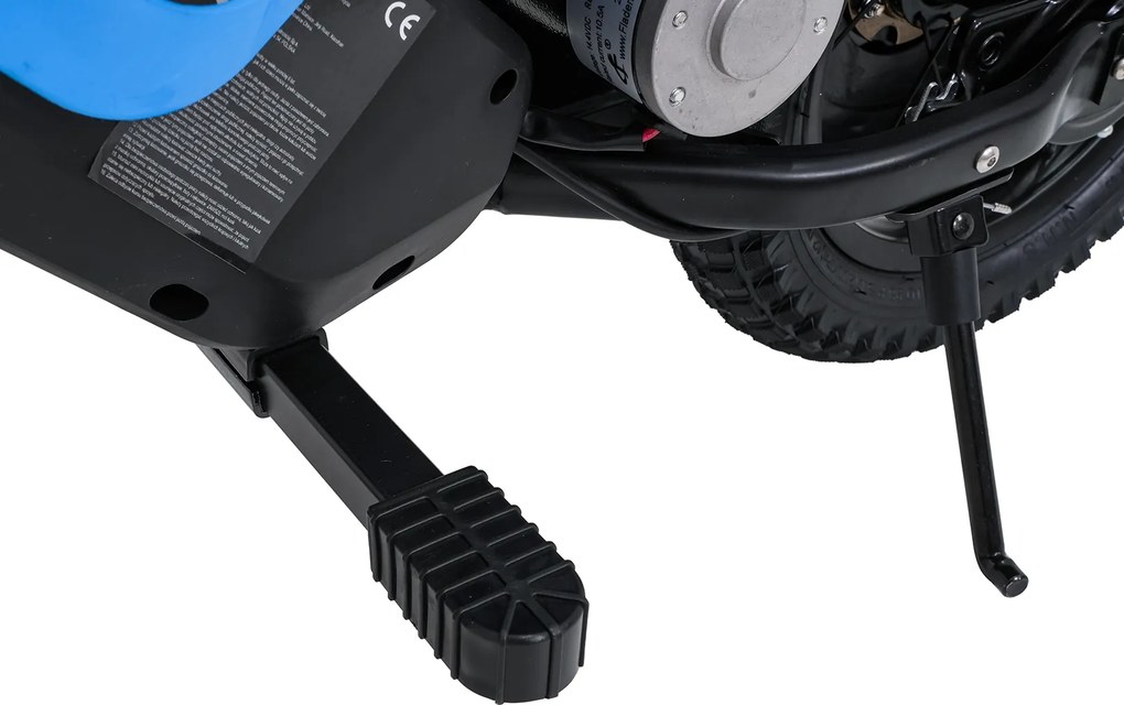 Ramiz Dětská elektrická motorka SHARK modrá