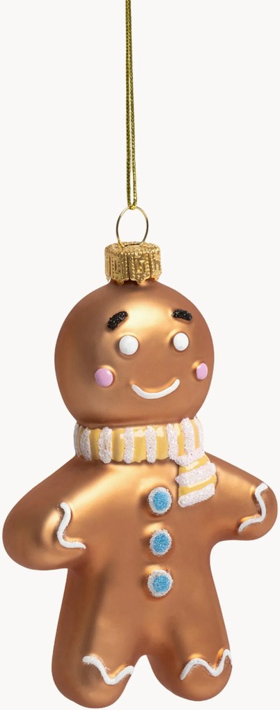 Ručně malovaná vánoční ozdoba Gingerbread