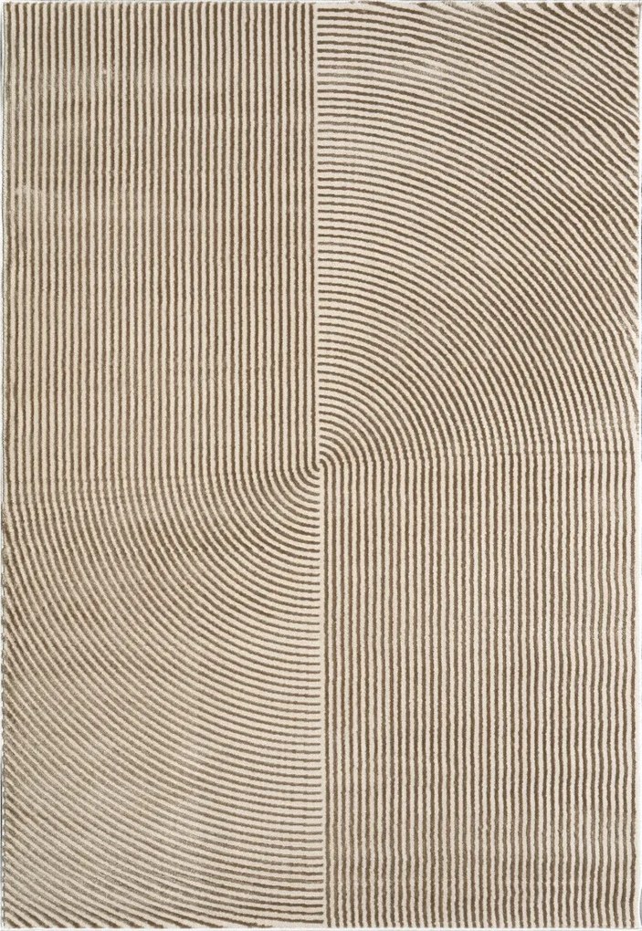 Angel Carpet, Kusový koberec Zafiro 19 Gold, 160x230, žlutá, kancelář