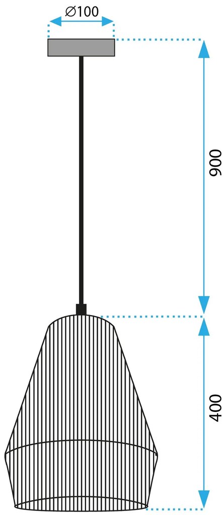 Toolight Stropní svítidlo APP1310-CP