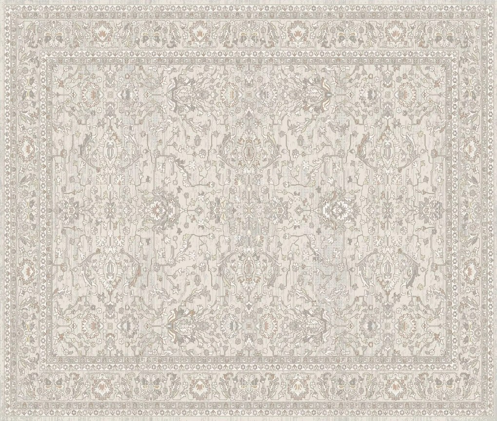 XXXLutz TKANÝ KOBEREC, 190/300 cm krémová Novel - Tkané koberce - 005202002772