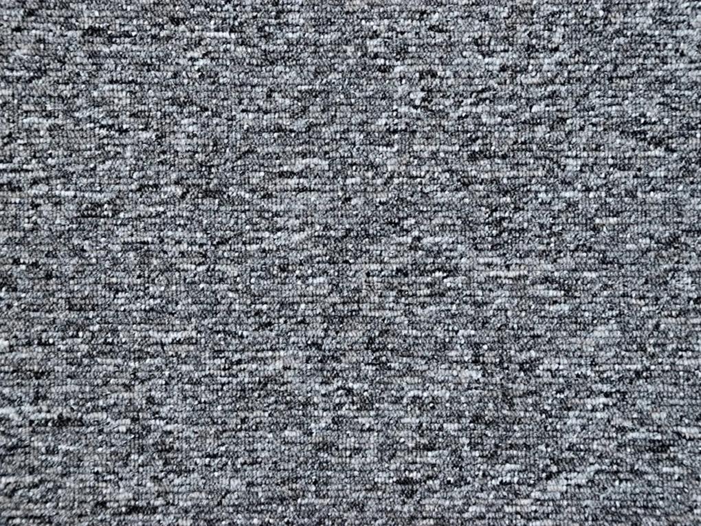Zátěžový koberec Timzo Mammut 8027 šedá Šíře role: 5 m