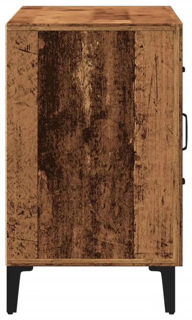 Příborník old wood 100 x 36 x 60 cm kompozitní dřevo