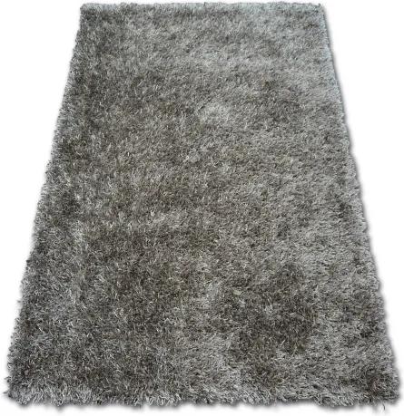Makro Abra  Kusový koberec SHAGGY LILOU taupe šedý 80 x 150