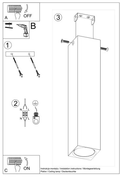 Sollux SL.1041 - Bodové svítidlo KEKE 1xGU10/40W/230V 30 cm dub