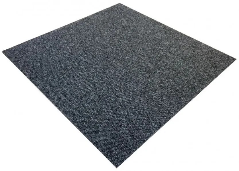 Vopi koberce Kobercový čtverec Vienna dark grey 7278  - 50x50 cm