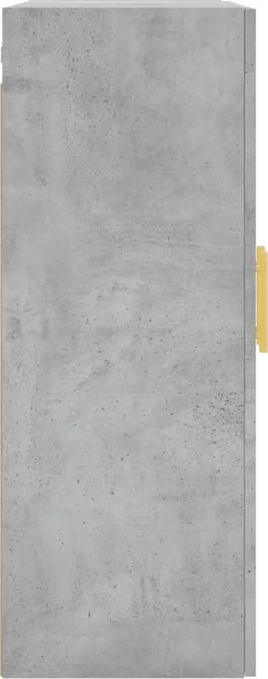 vidaXL Nástěnné skříňky 2 ks 69,5 x 34 x 90 cm [3195615] Barva: šedá sonoma