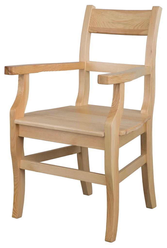 Drewmax KT115 - Dřevěná židle 56x46x92cm -Dub