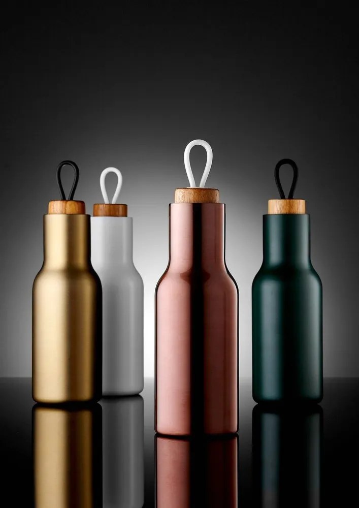 Růžová nerezová lahev 890 ml Tempa - Ladelle