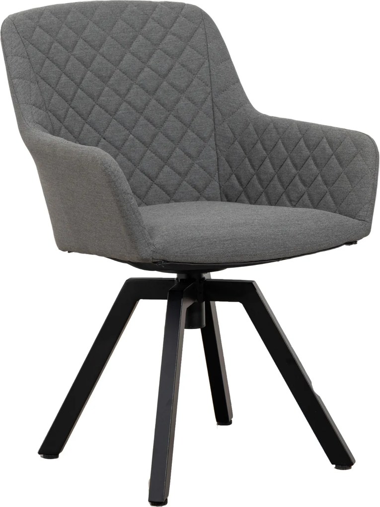 Zahradní křeslo šedé z materiálu LIKA-TEX®