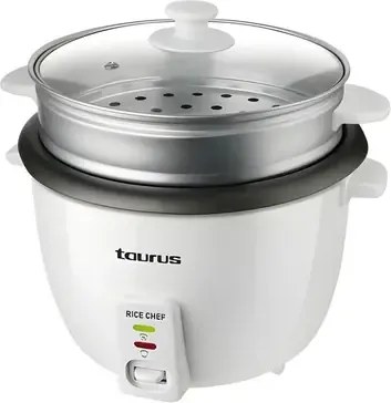 Taurus RICE CHEF šedo-bílá / Rýžovar / 1,8 l / 700 W