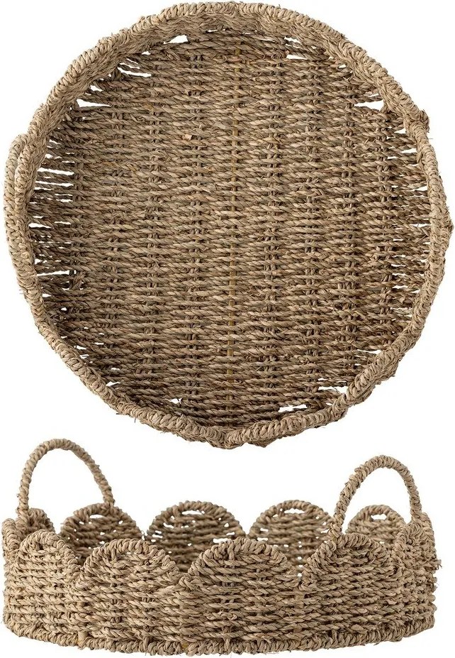 Servírovací tác z mořské trávy ø 35 cm Brea – Bloomingville