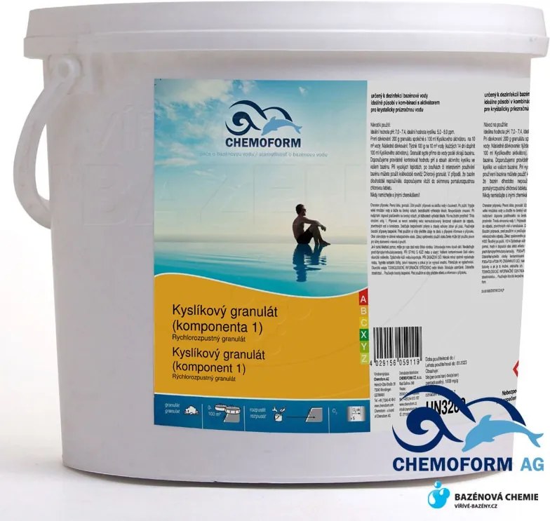 CHEMOFORM Aktivní kyslík - granulát 5 kg