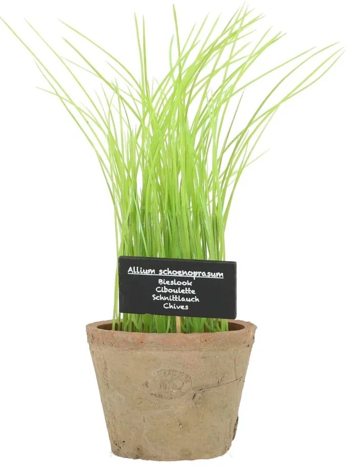 Umělá rostlina (výška 27 cm) Chives – Esschert Design
