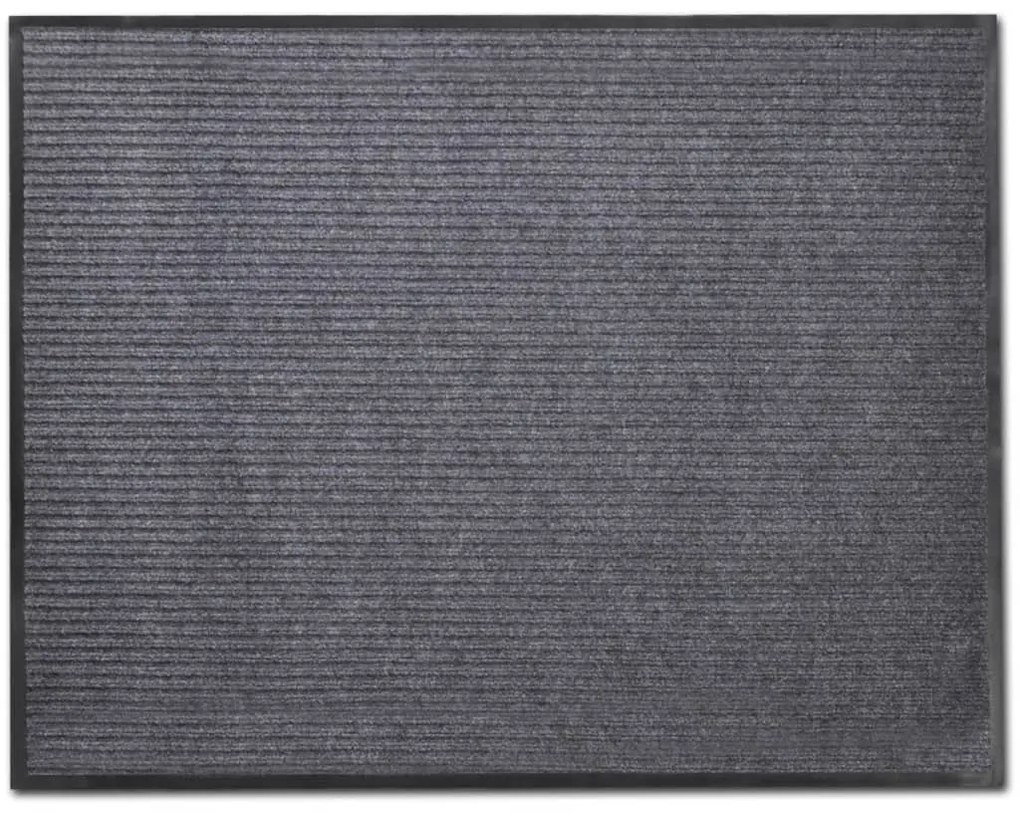 Rohožka šedá 90x60 cm PVC 241274