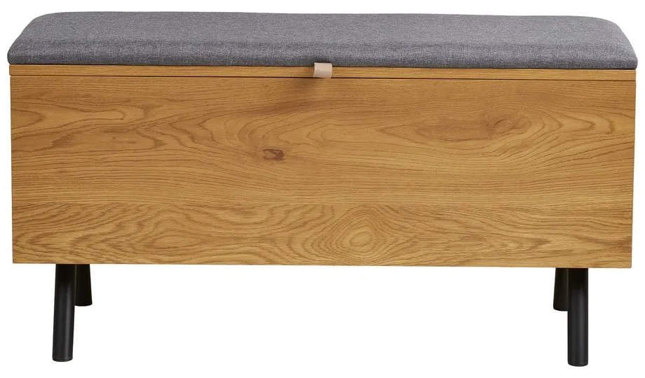 Truhla v dekoru dubu v přírodní barvě 92x48x33 cm Barco – House Nordic