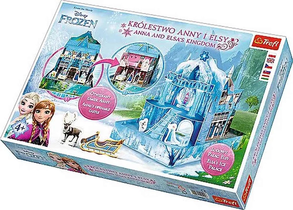 TREFL 3D puzzle Ledové království Anny a Elsy