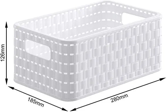 Rotho ÚLOŽNÝ BOX COUNTRY A5 /6L - BÍLÁ