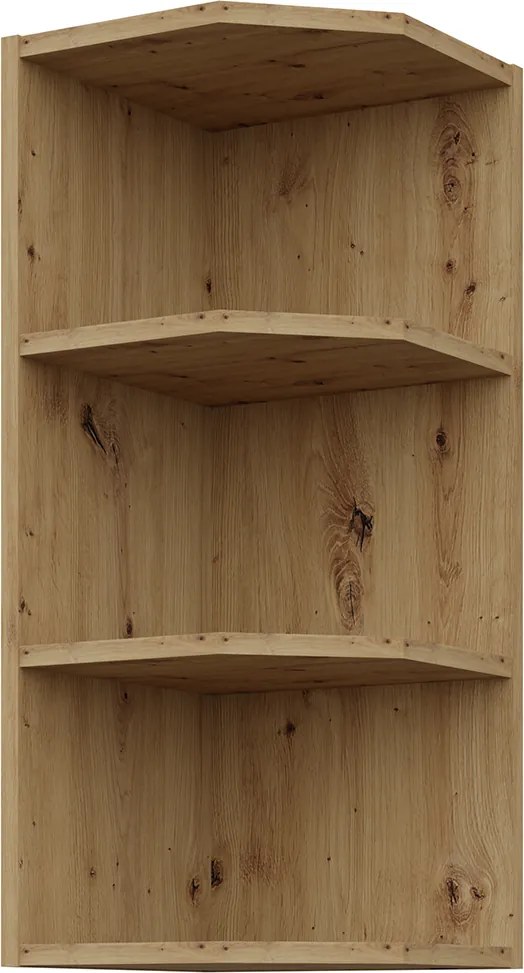 ARIA pa | horní regál 30 G-72 ZAK zakončovací s policemi | 30 cm | UNI provedení | artisan