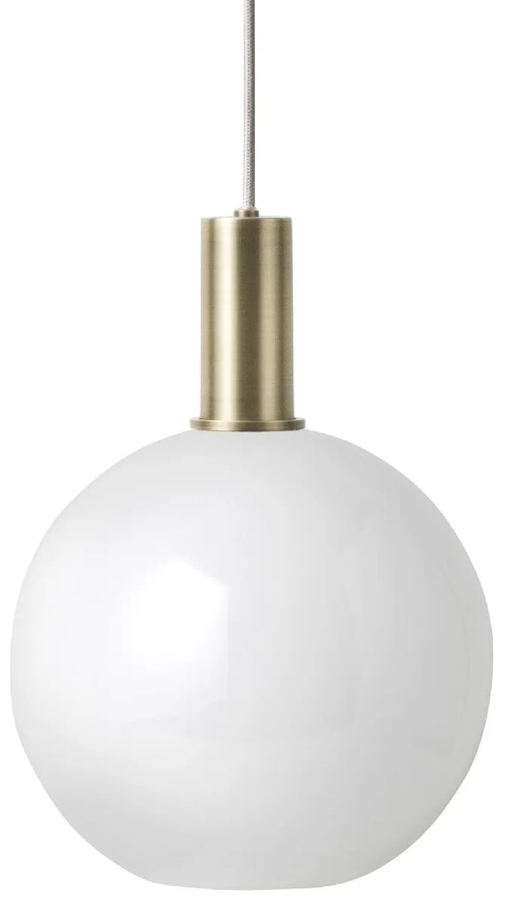 Ferm Living designová závěsná svítidla Collect Opal Shade Sphere Low