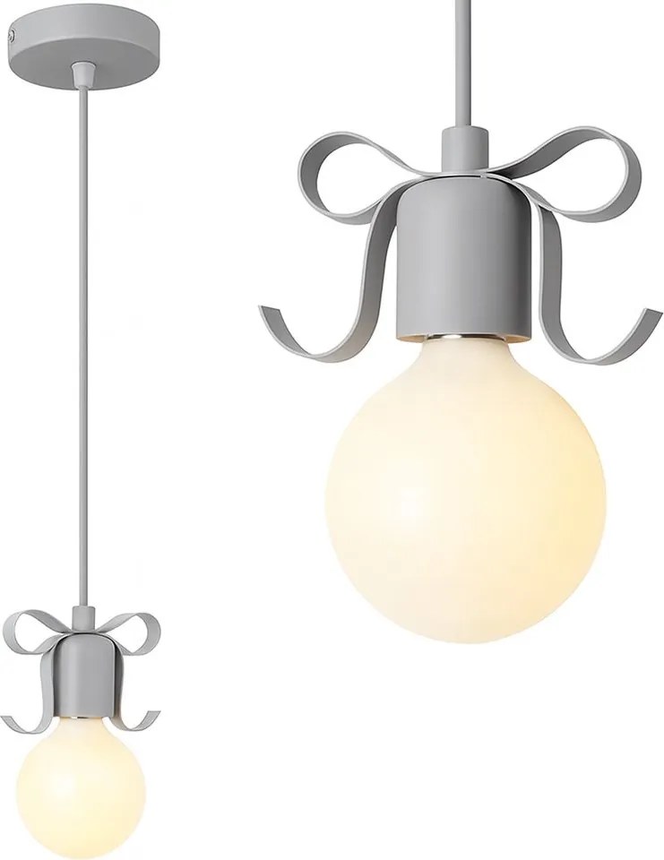 Toolight Rea, Samostatné závěsné stropní svítidlo NARNI, šedé, OSW-00265