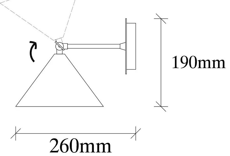 Bílé nástěnné svítidlo Berceste – Opviq lights