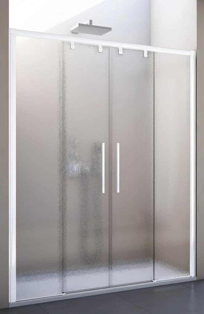 Sprchové dveře posuvné dvoudílné 140 cm (PLS4 140 04 22) SanSwiss