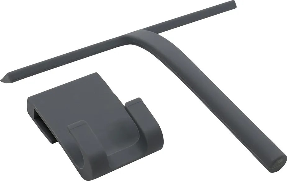 Mereo Mereo, stěrka na sklo silikonová, 280 mm, s držákem, šedá, MER-CK20G